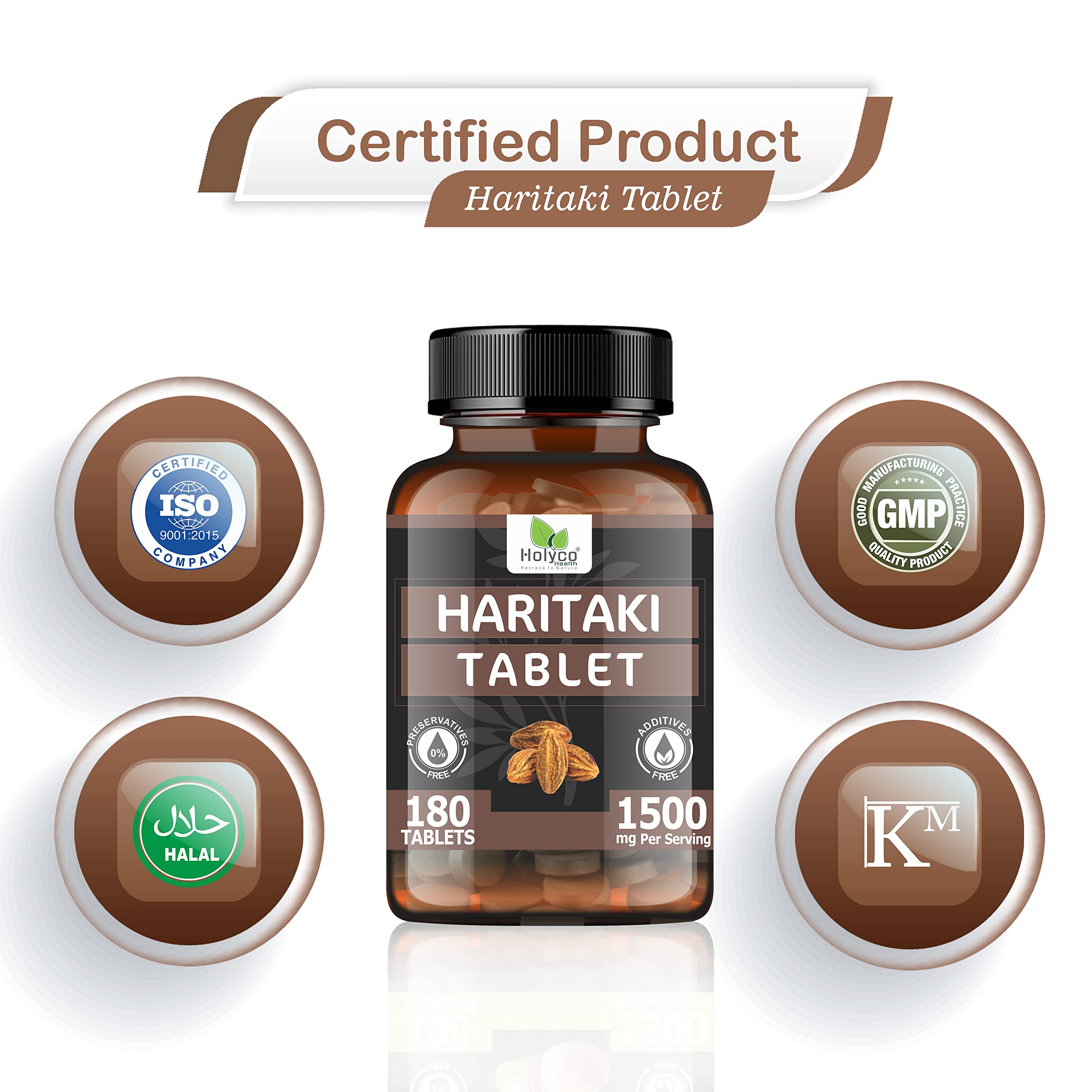 natural detoxification with Haritaki tablets