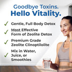 Natural detoxification with zeolite