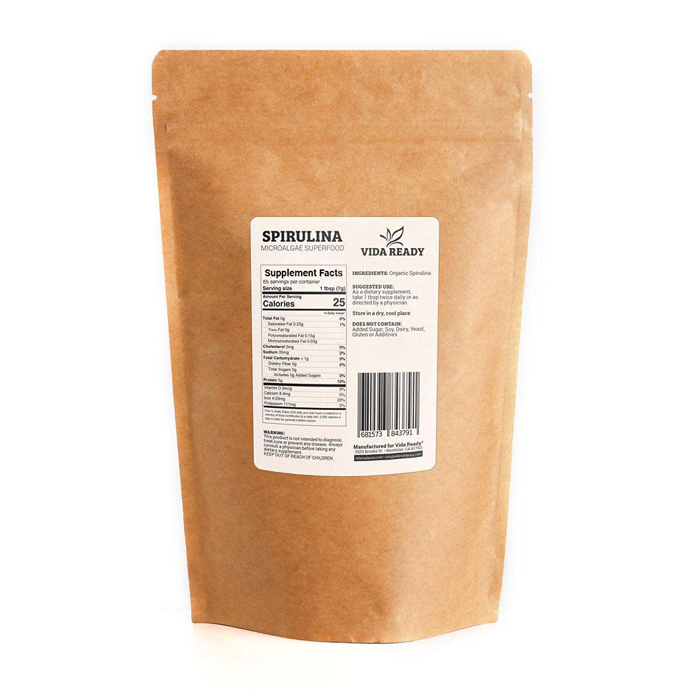 natural detoxifier spirulina for health