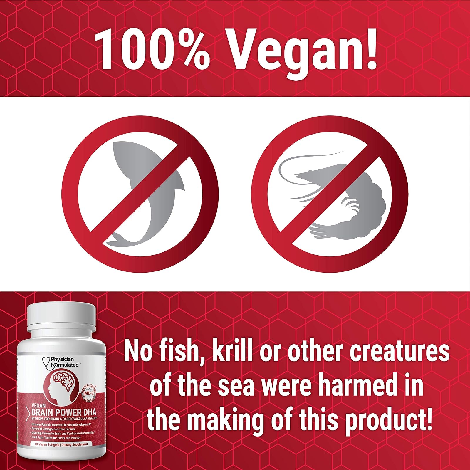 Natural DHA source for vegans