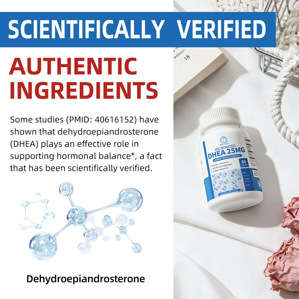 Natural DHEA for energy support