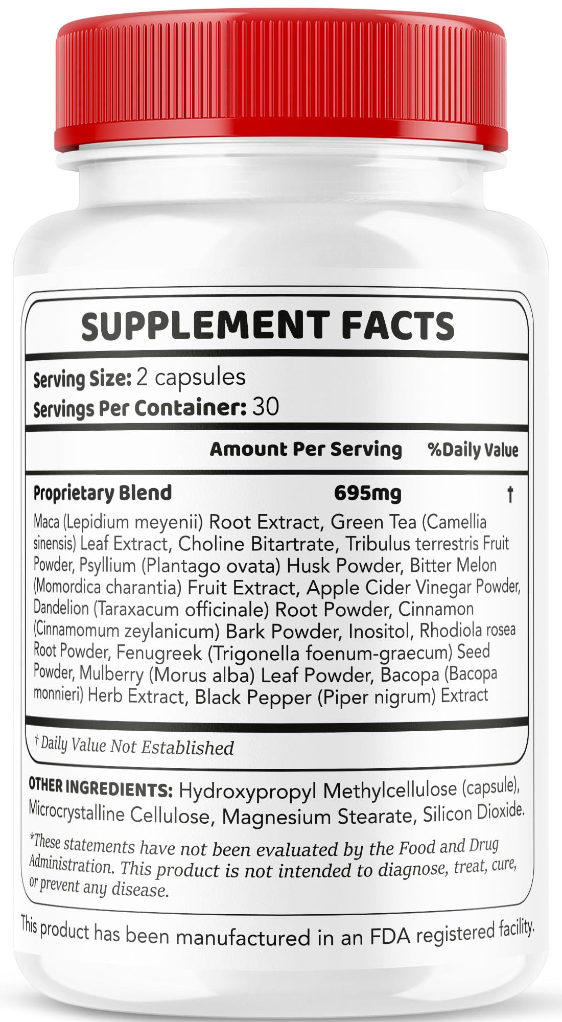 Natural dietary supplement for energy