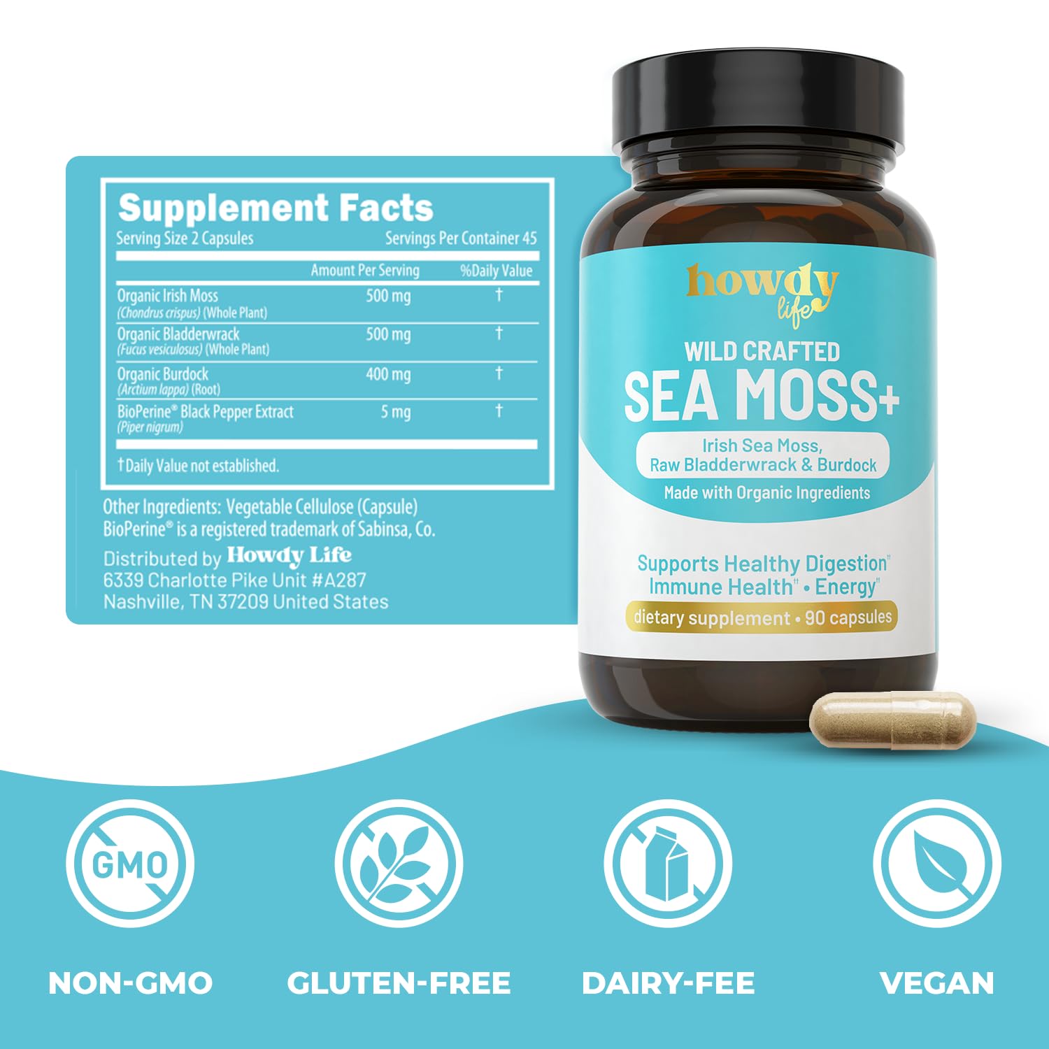 natural digestion support capsules