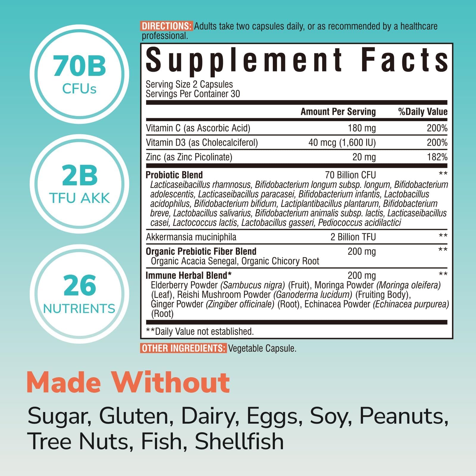 Natural digestive aid for daily wellness