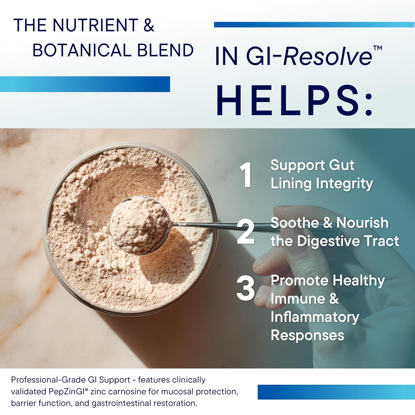 Natural digestive aid L-Glutamine powder