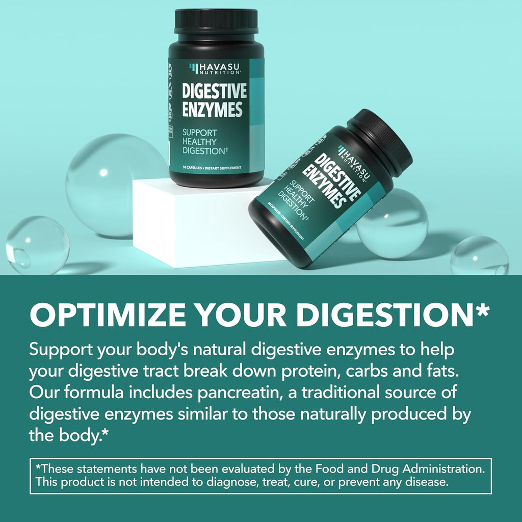 Natural digestive aid pancreatic enzymes