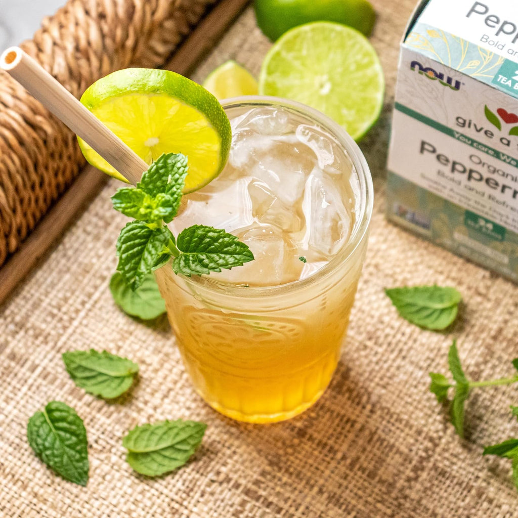 natural digestive aid peppermint tea