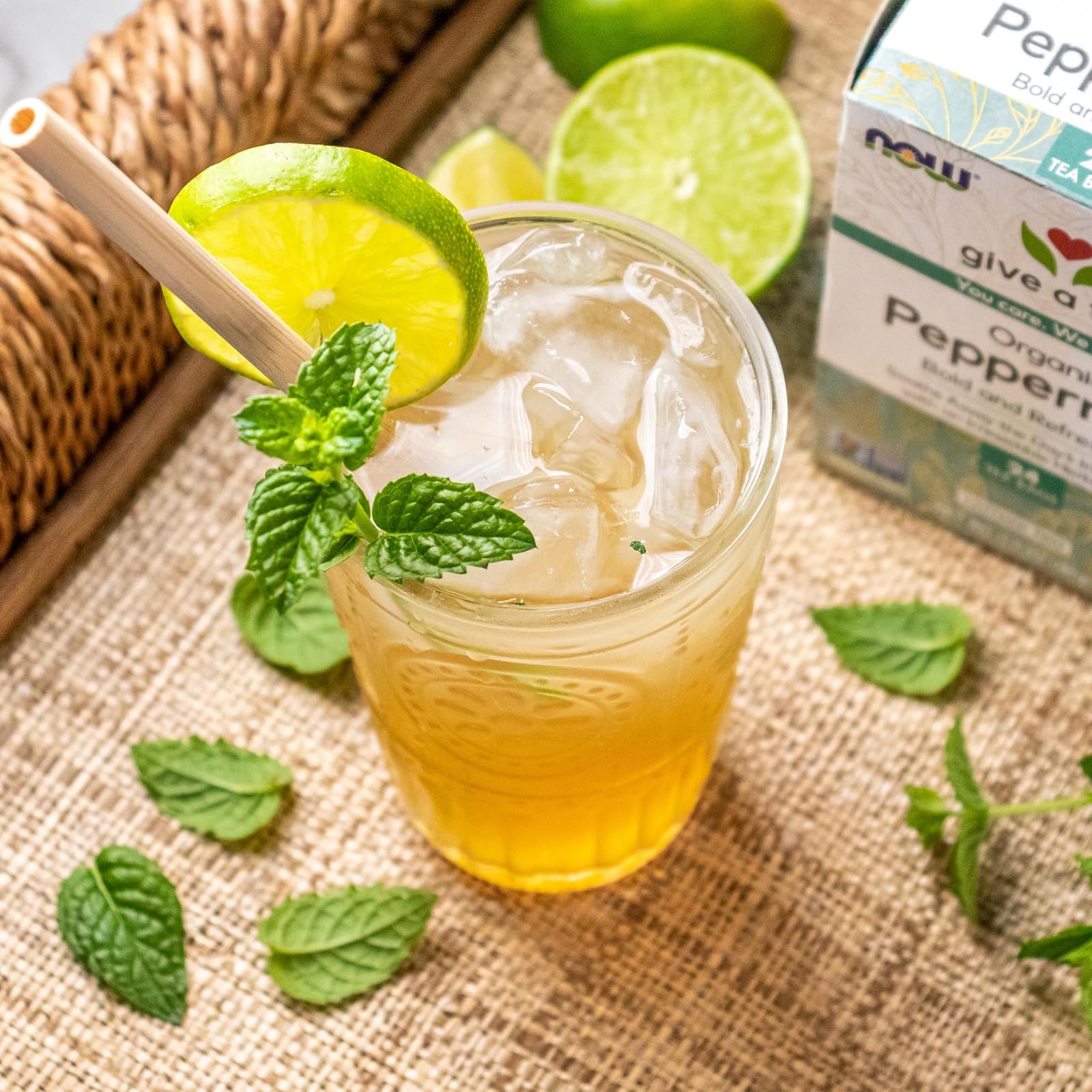 natural digestive aid peppermint tea