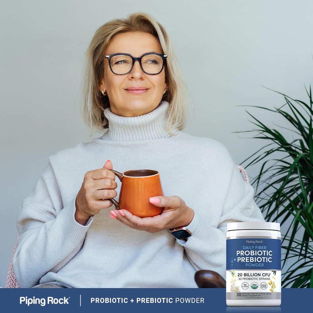 Natural digestive aid Piping Rock powder