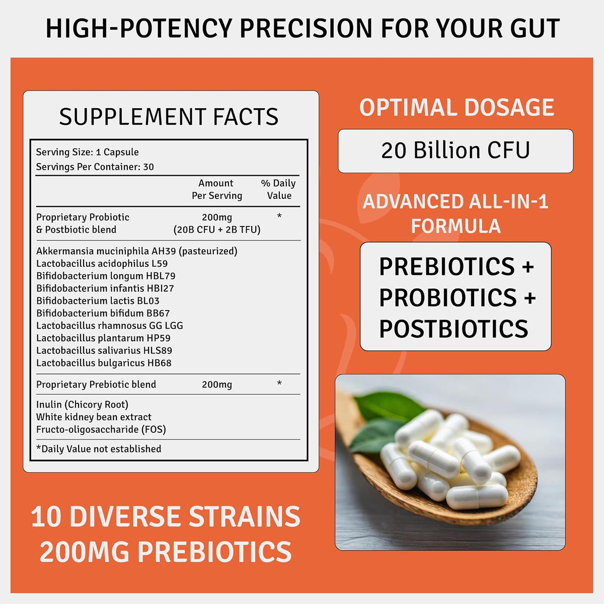 natural digestive aid with Akkermansia