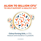 Natural digestive aid with Align