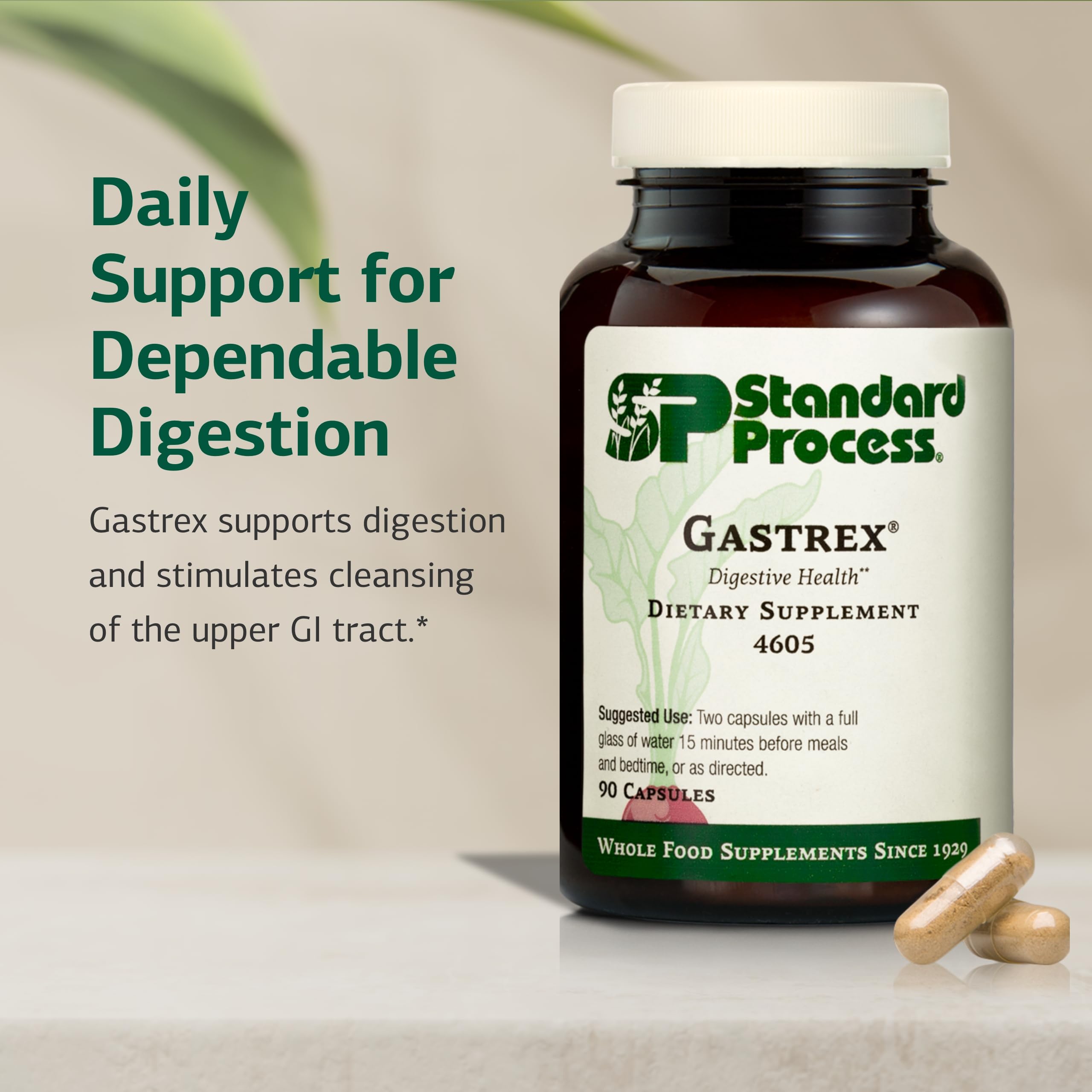 Natural digestive aid with B3