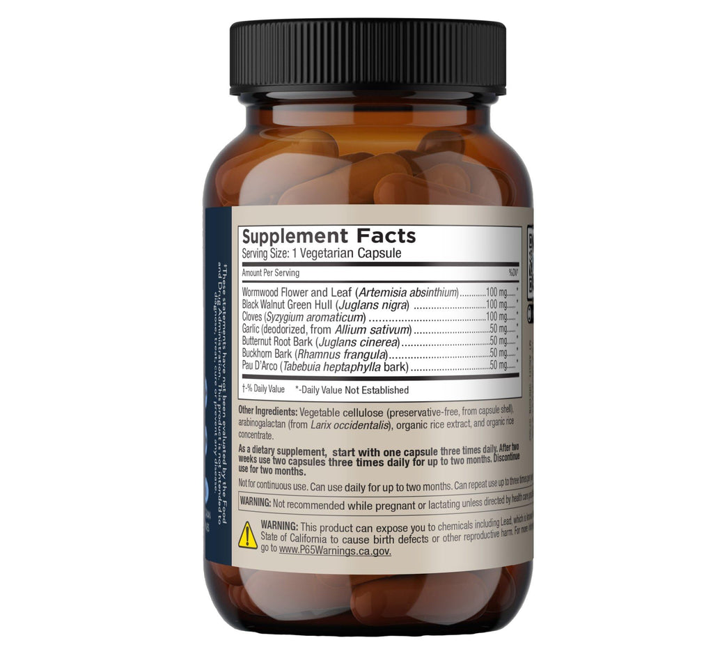 natural digestive aid with black walnut