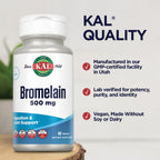 Natural digestive aid with Bromelain