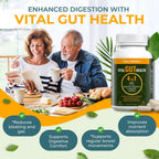 Natural digestive aid with enzymes