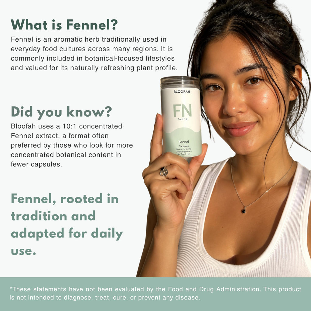 natural digestive aid with fennel extract