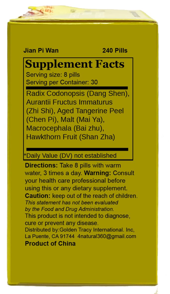 natural digestive aid with JianPi Wan