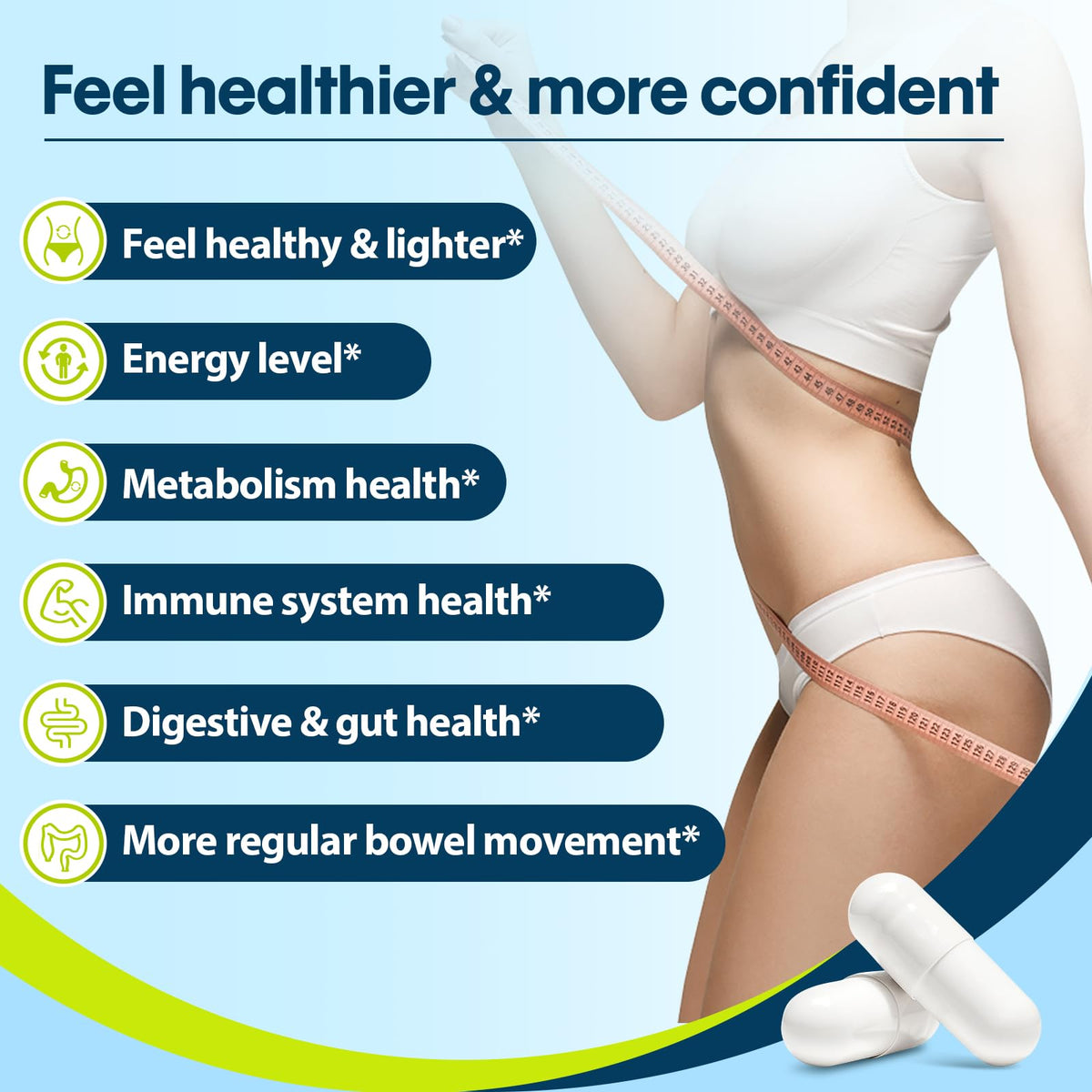 natural digestive aid with probiotics and prebiotics