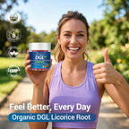 Natural digestive aid with zinc and aloe