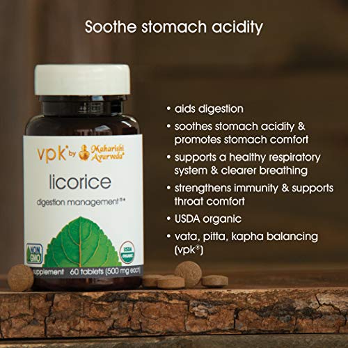 natural digestive comfort with licorice root