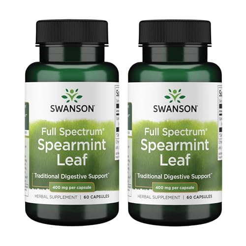 natural digestive comfort with spearmint