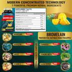 Natural digestive enzyme supplement