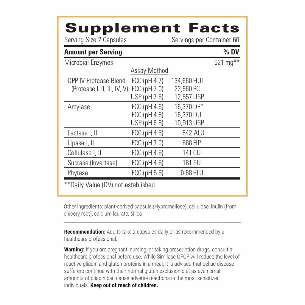 natural digestive enzyme support formula