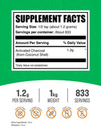 natural digestive enzymes activated charcoal supplement