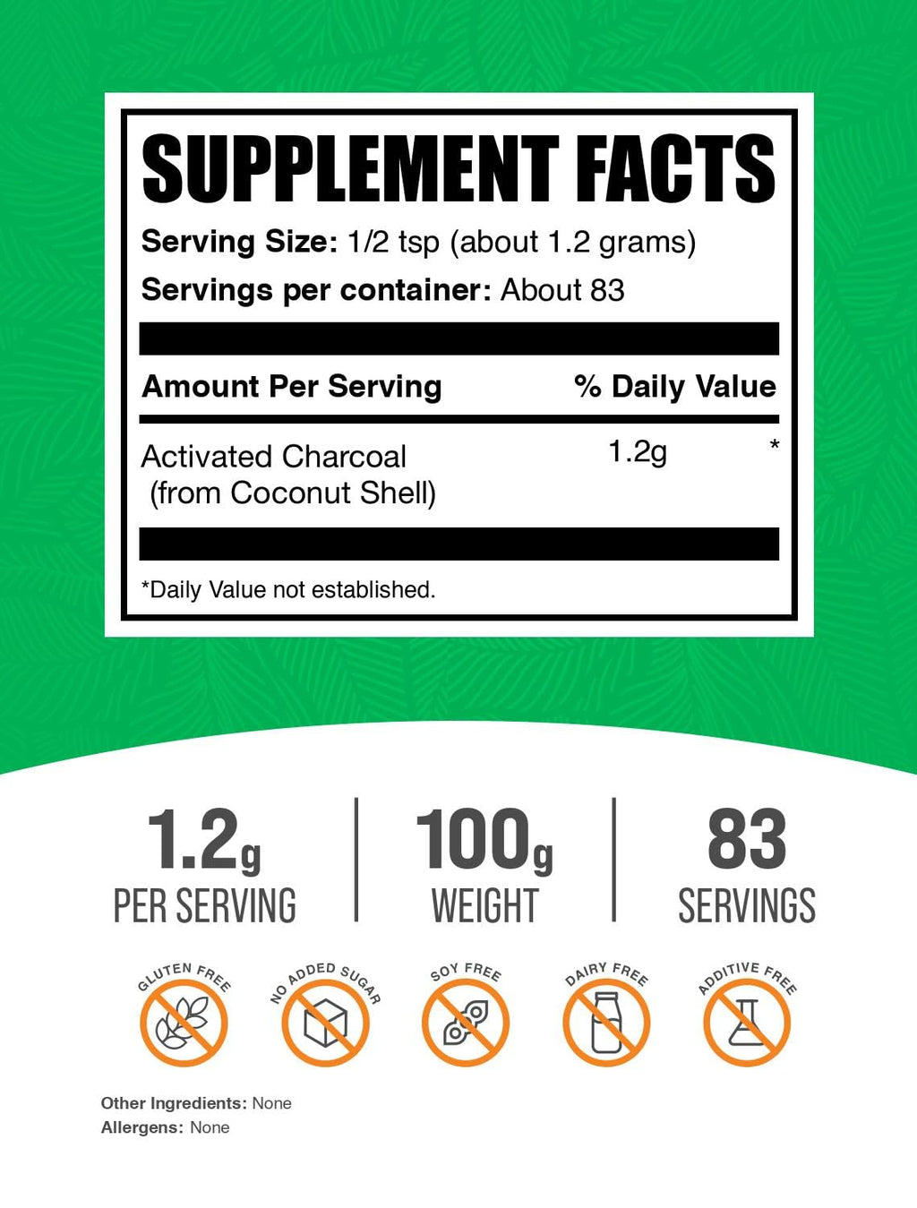 natural digestive enzymes activated charcoal