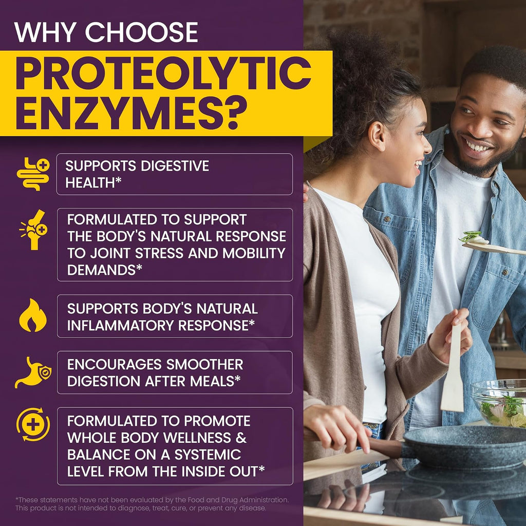 Natural digestive enzymes for better absorption