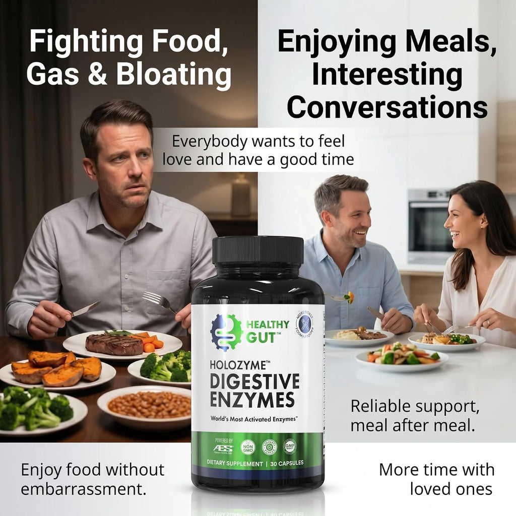 Natural digestive enzymes for better absorption