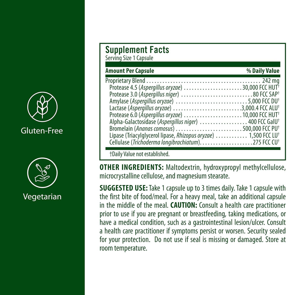 natural digestive enzymes for better digestion