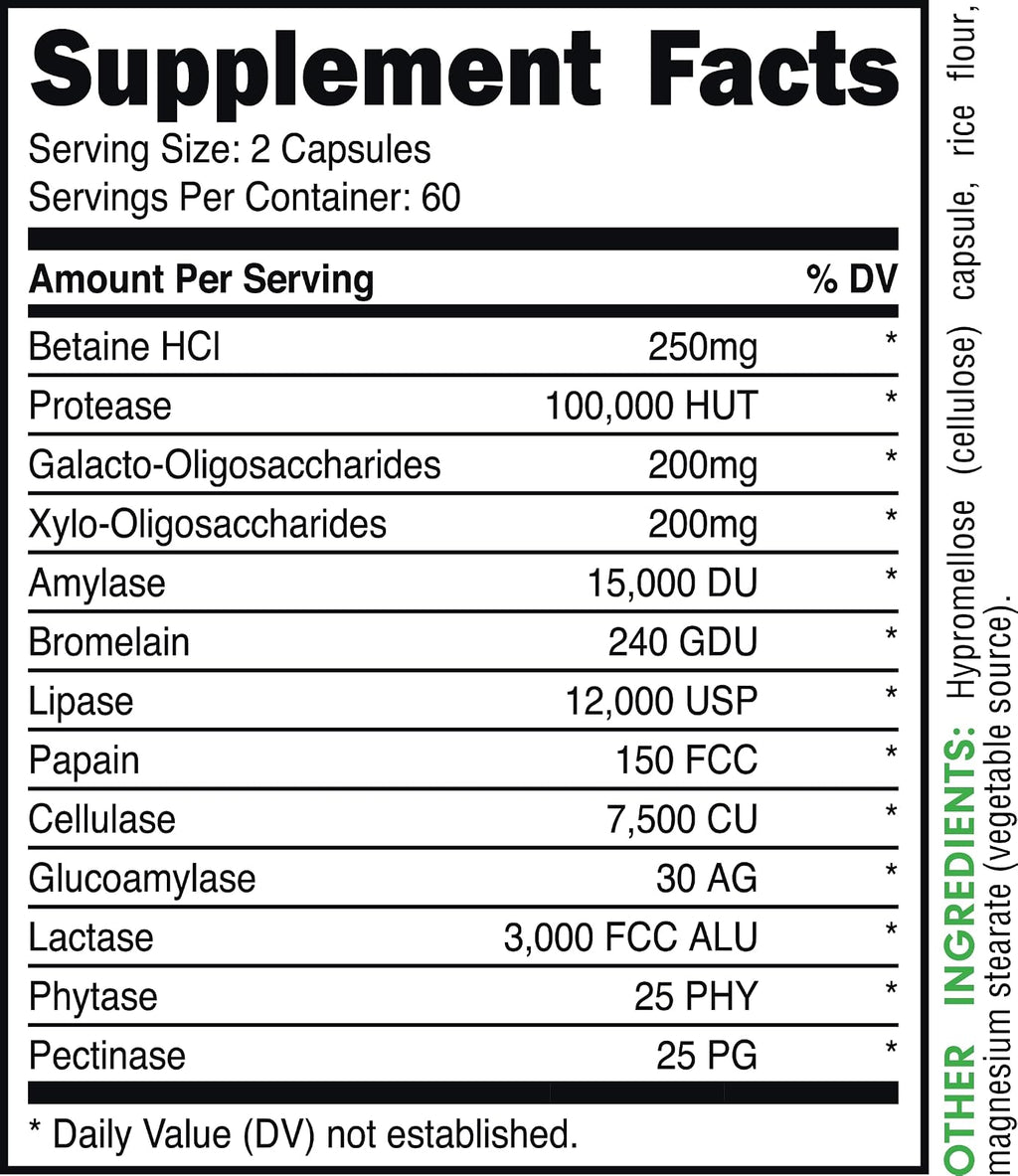 natural digestive enzymes for better digestion
