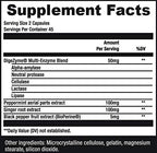 Natural digestive enzymes for better nutrient absorption