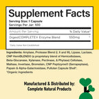 natural digestive enzymes for bloating relief