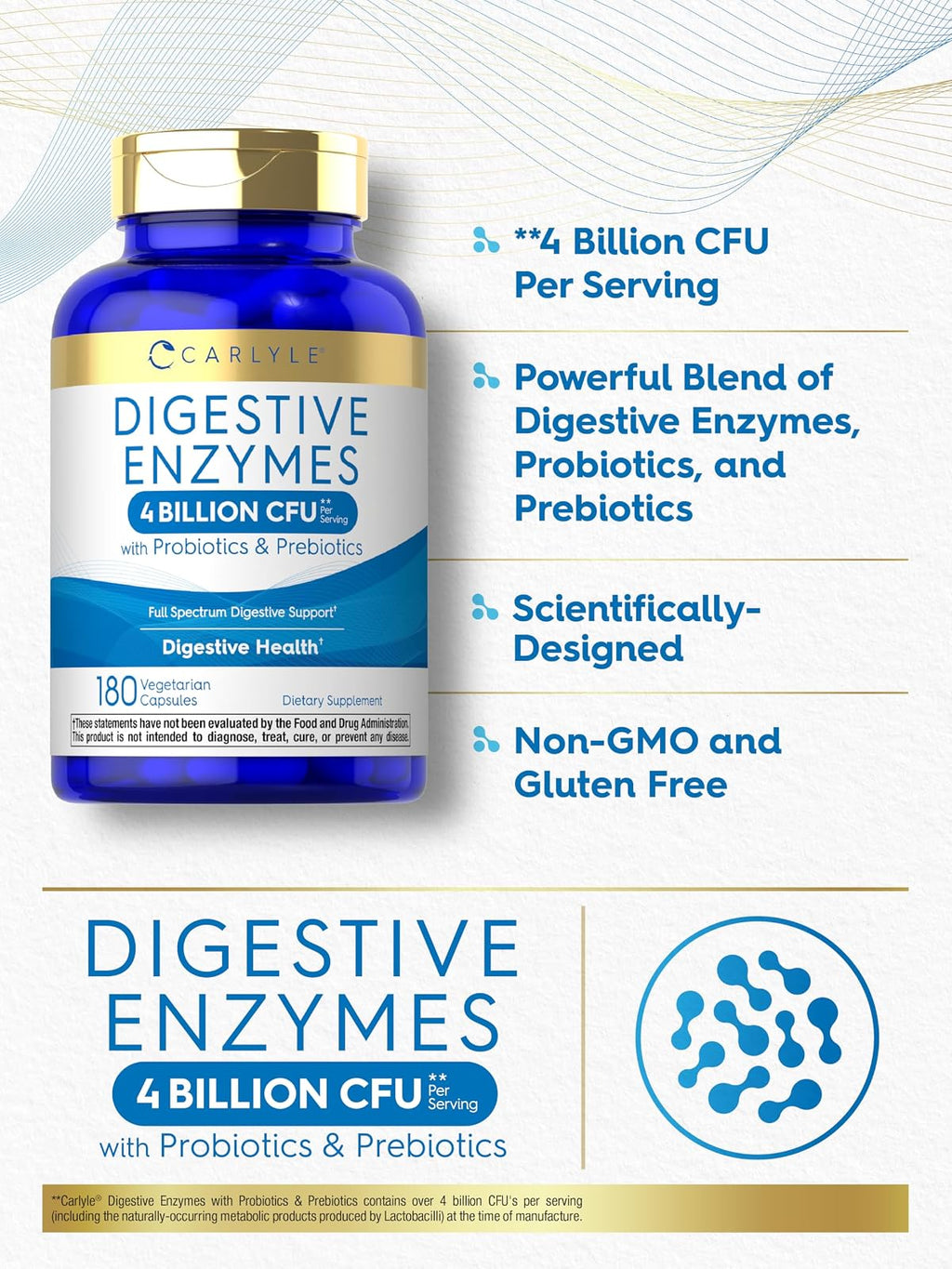 Natural digestive enzymes for bloating relief