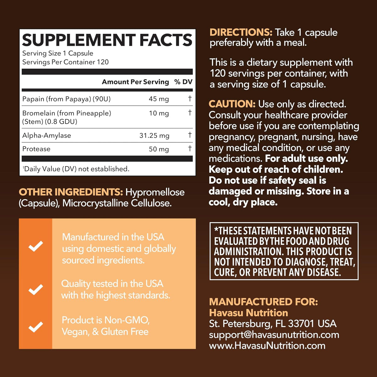 natural digestive enzymes for bloating relief
