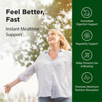 Natural digestive enzymes for comfort