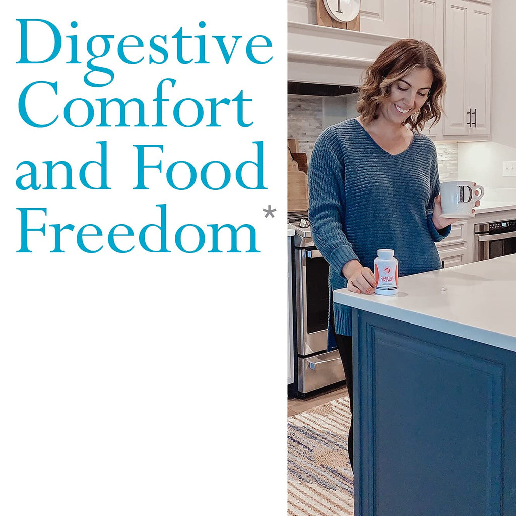 Natural digestive enzymes for daily wellness
