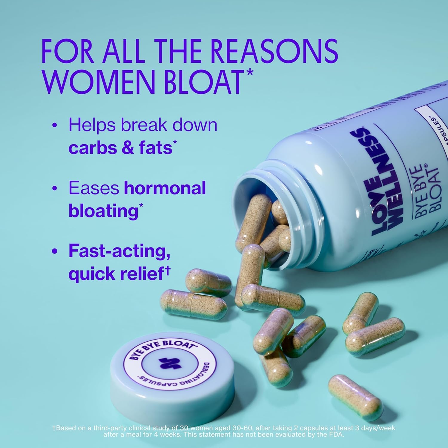 Natural digestive enzymes for digestive comfort