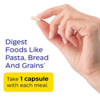 Natural digestive enzymes for gluten digestion