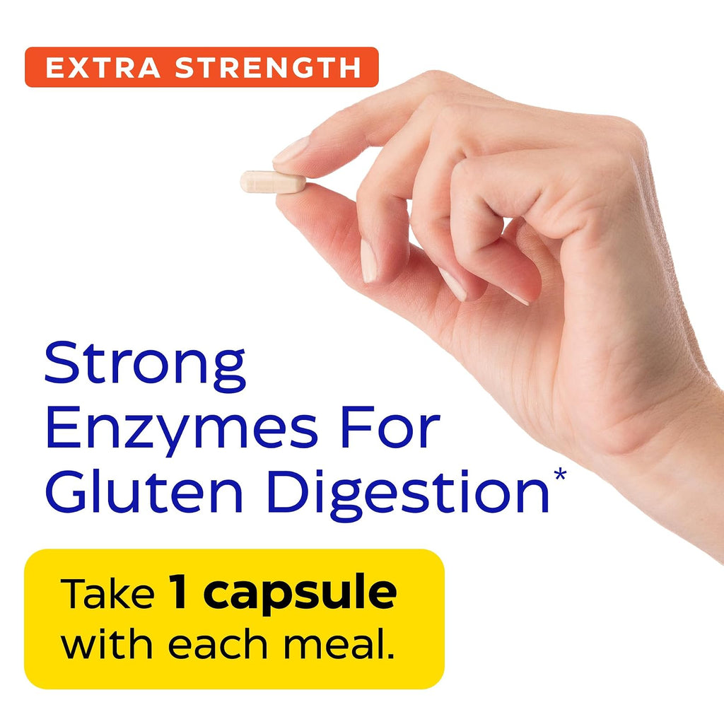 Natural digestive enzymes for gluten sensitivity