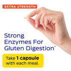 Natural digestive enzymes for gluten sensitivity
