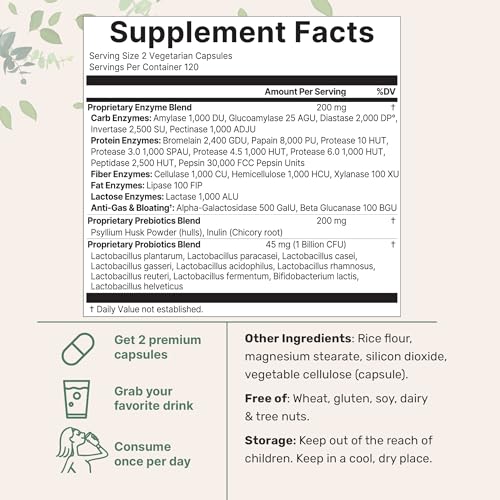 natural digestive enzymes for gut health