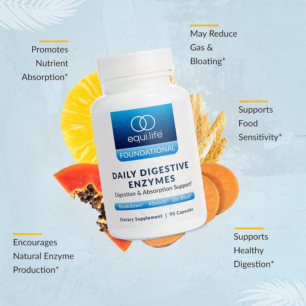 Natural digestive enzymes for gut health