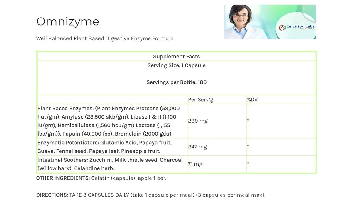 natural digestive enzymes for gut health