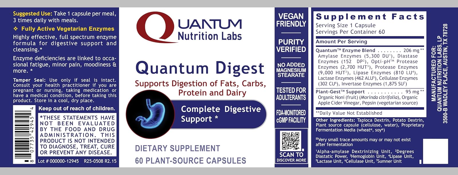 natural digestive enzymes for gut health