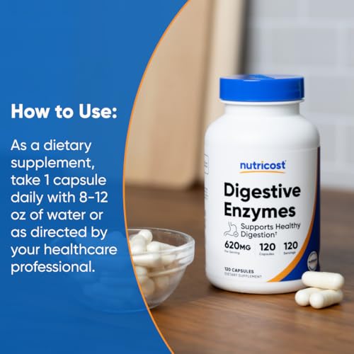 Natural digestive enzymes for improved comfort