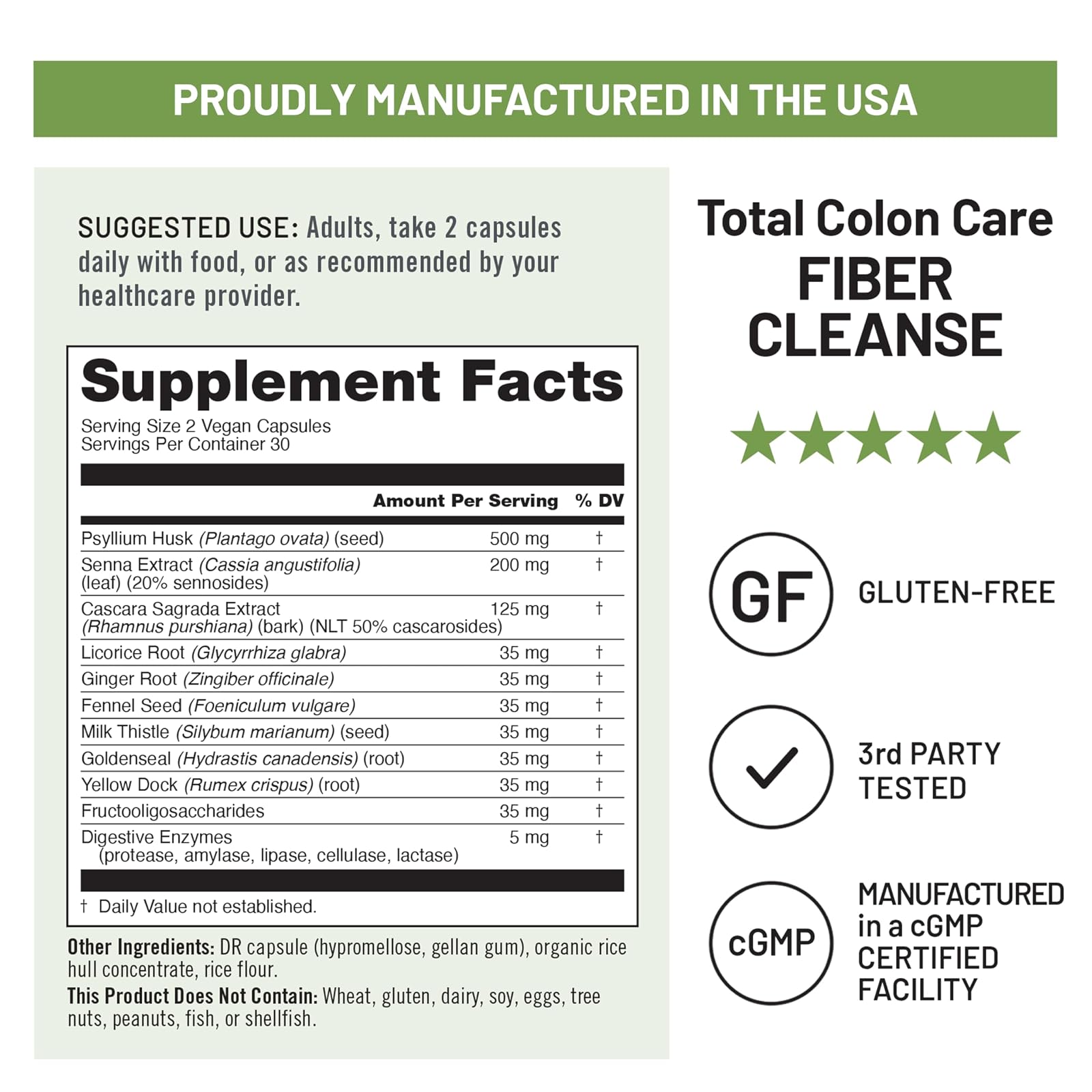 Natural digestive enzymes for improved digestion