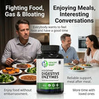 Natural digestive enzymes for optimal nutrient absorption